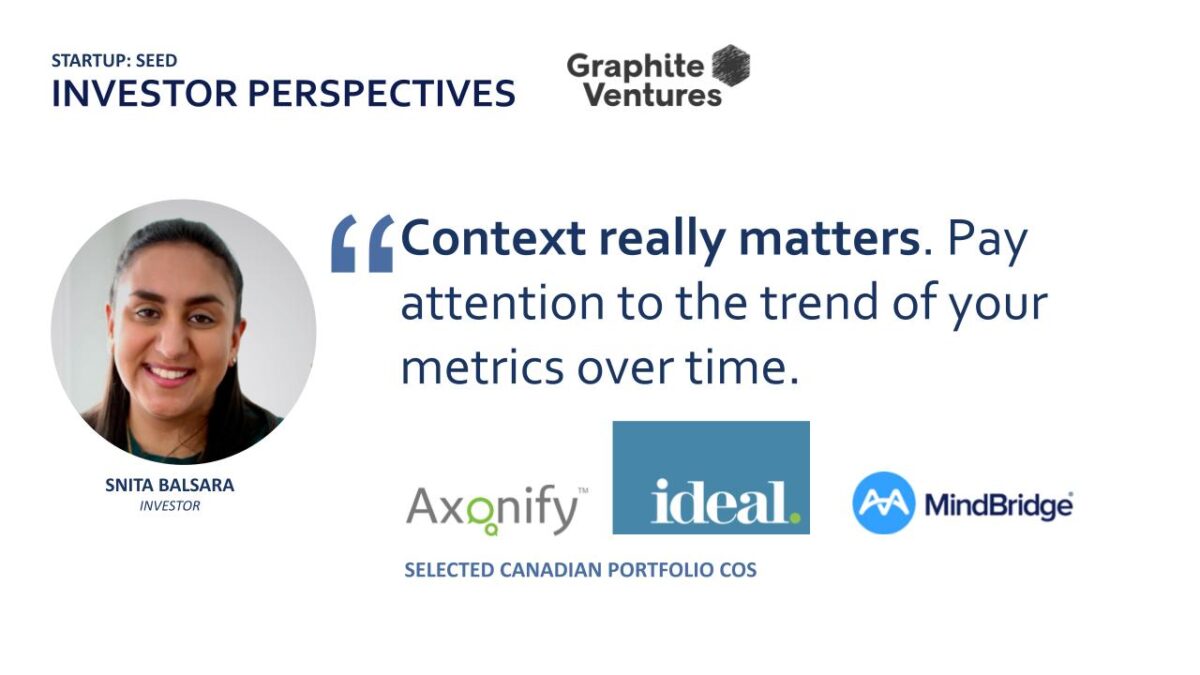 The SaaS Metrics that Matter Most with Snita Balsara, Graphite Ventures – SaaSCan